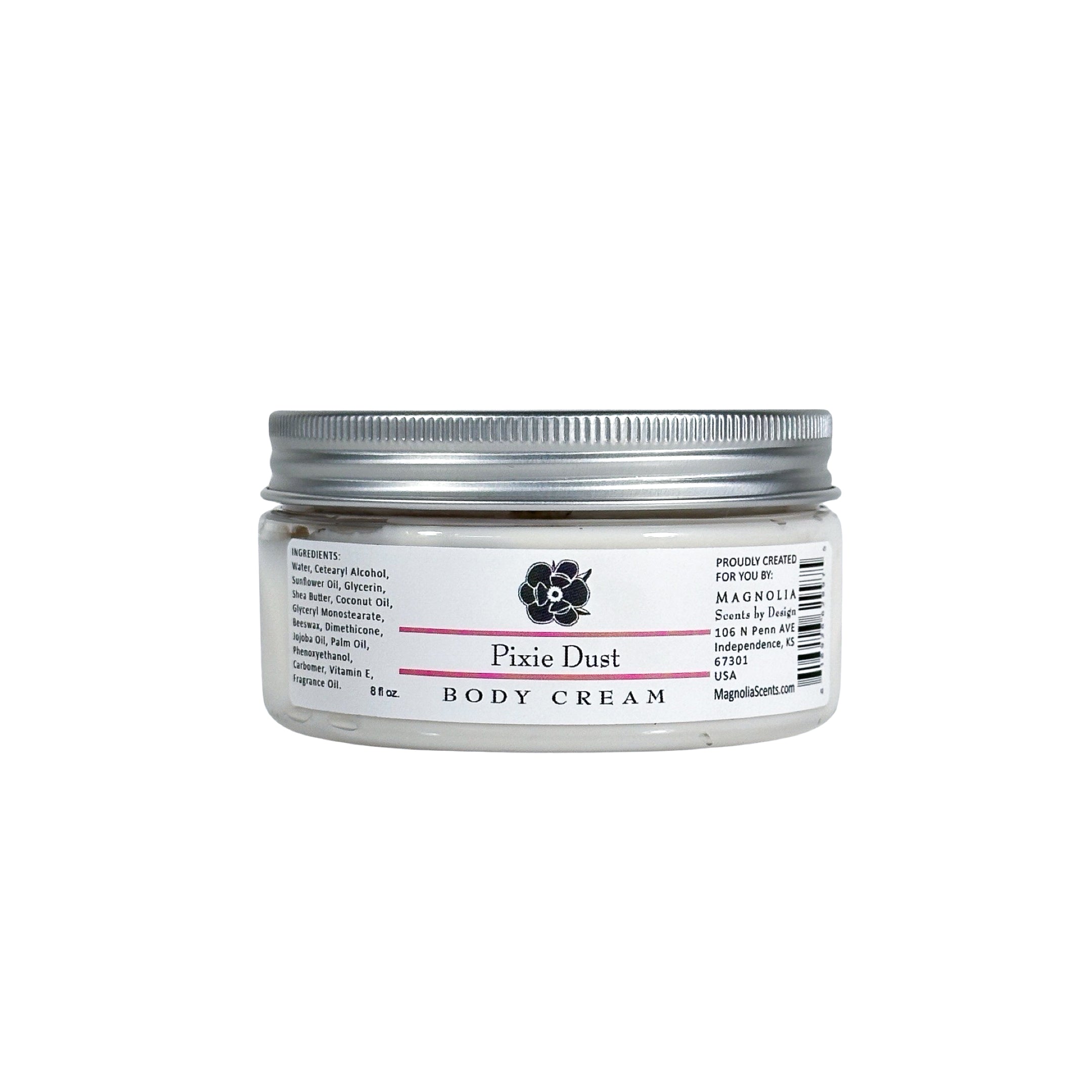 Pixie Dust 8oz Body Cream – Magnolia Scents by Design
