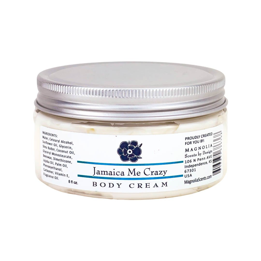 Jamaica Me Crazy 8oz Body Cream – Magnolia Scents by Design